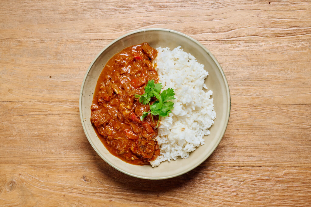 Beef Suqaar with Basmati Rice - Meals With Impact